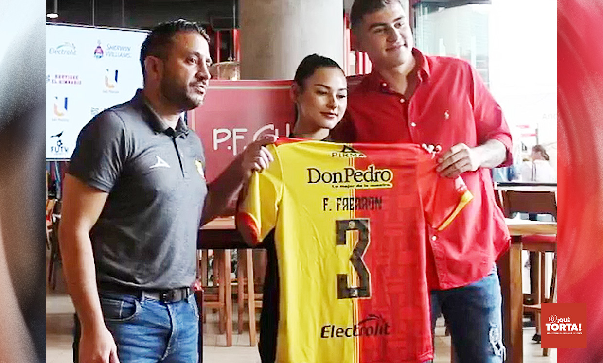 Fernan Faerrón se pone la rojiamarilla y siente que llegar a Herediano le "cambia la vida ...