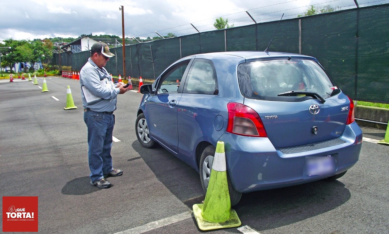 MOPT recomienda grabar prueba práctica de manejo - ¡Qué Torta!