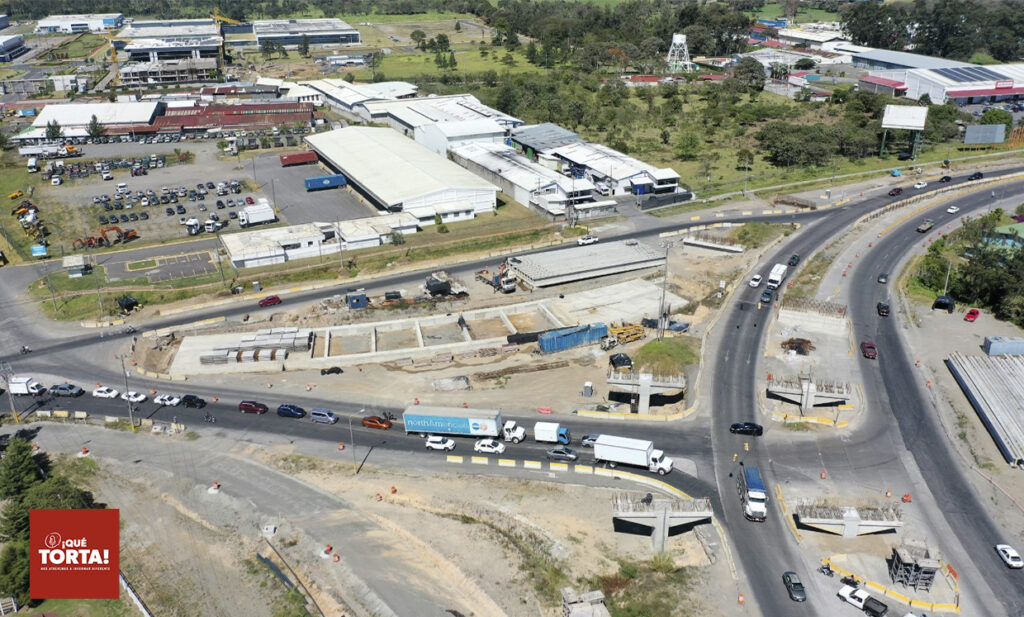 Obras del megaproyecto vial de Taras-La Lima de Cartago muestran cerca de la mitad de avance ...